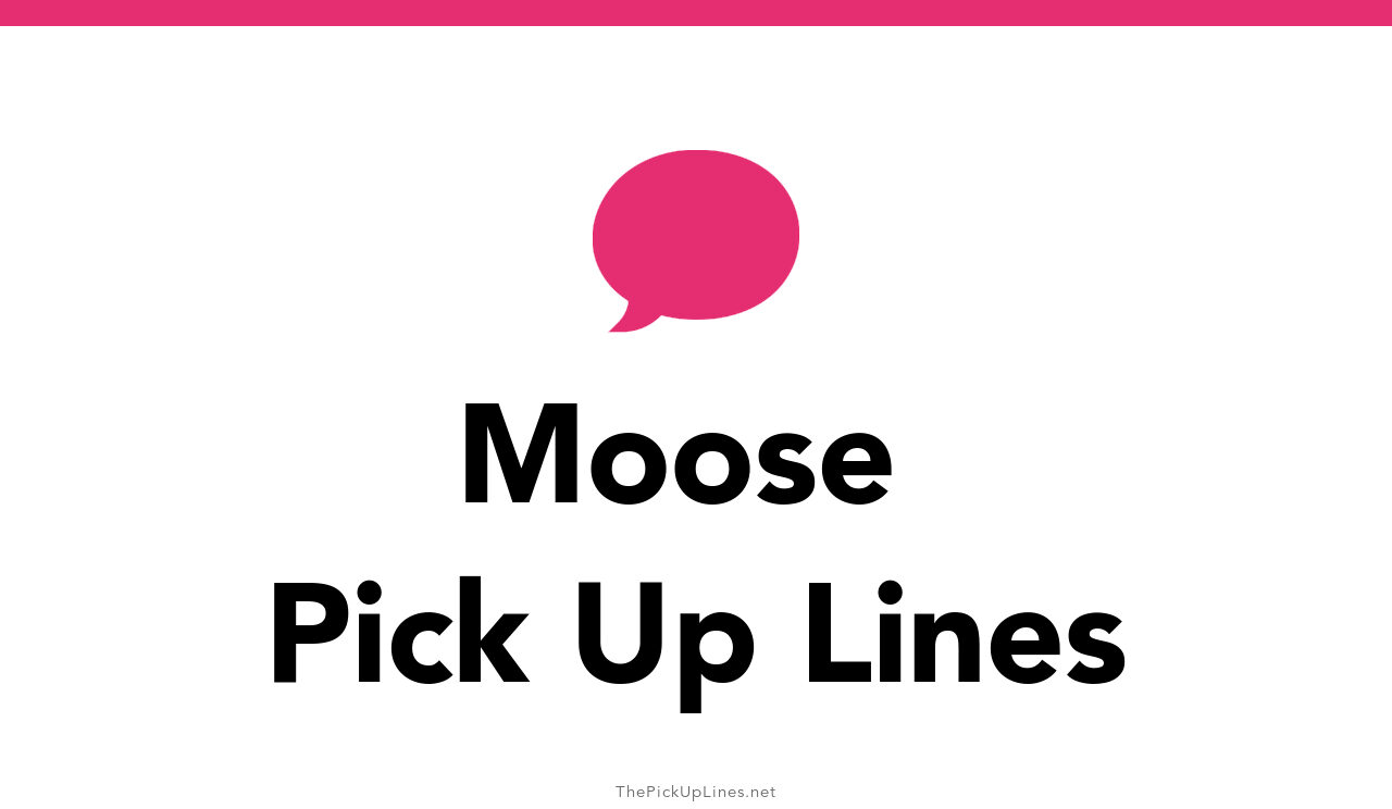 13+ Moose Pick Up Lines And Rizz